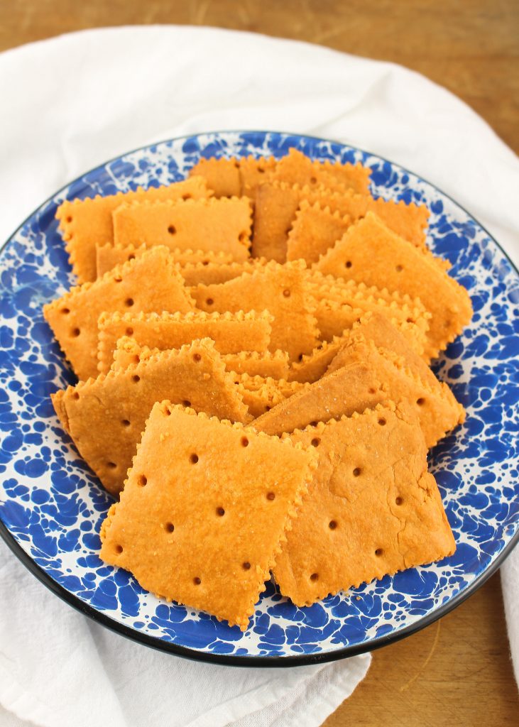 cheddar cheese crackers tall