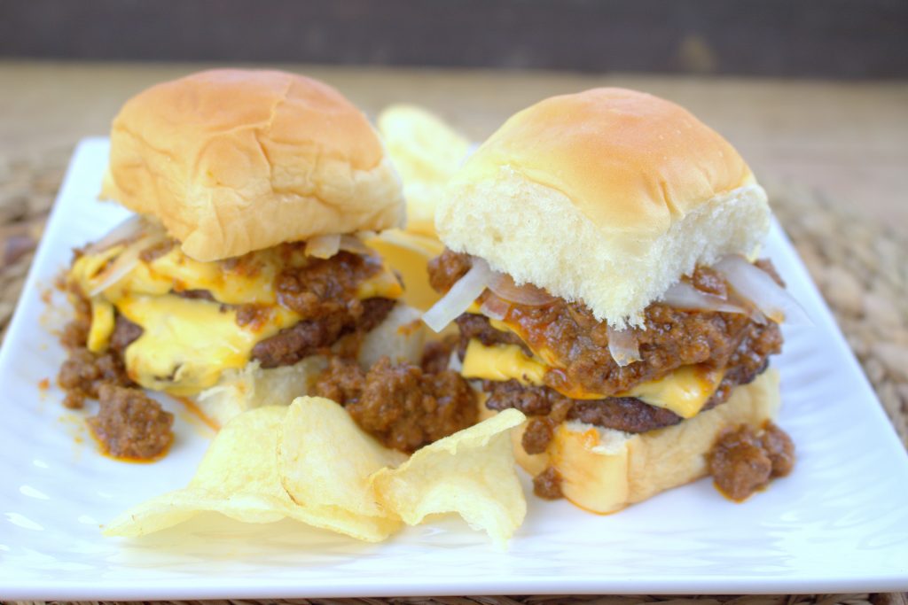 California Chili Cheeseburger Sliders – Palatable Pastime Palatable Pastime