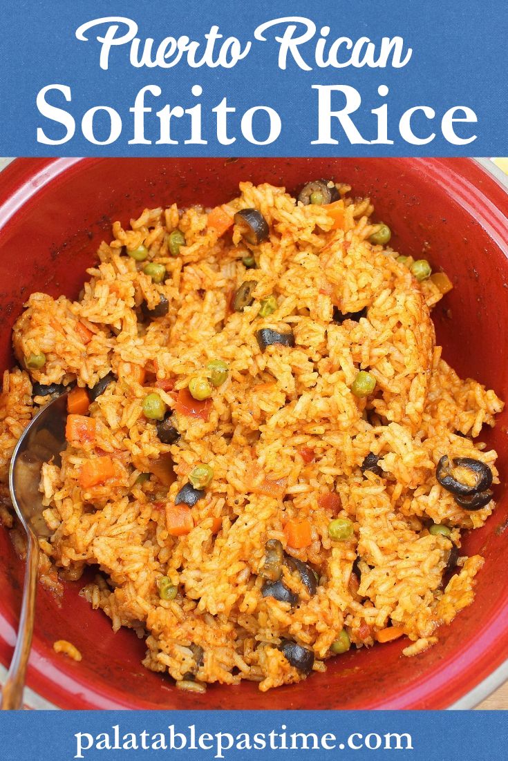 sofrito rice pin – Palatable Pastime Palatable Pastime