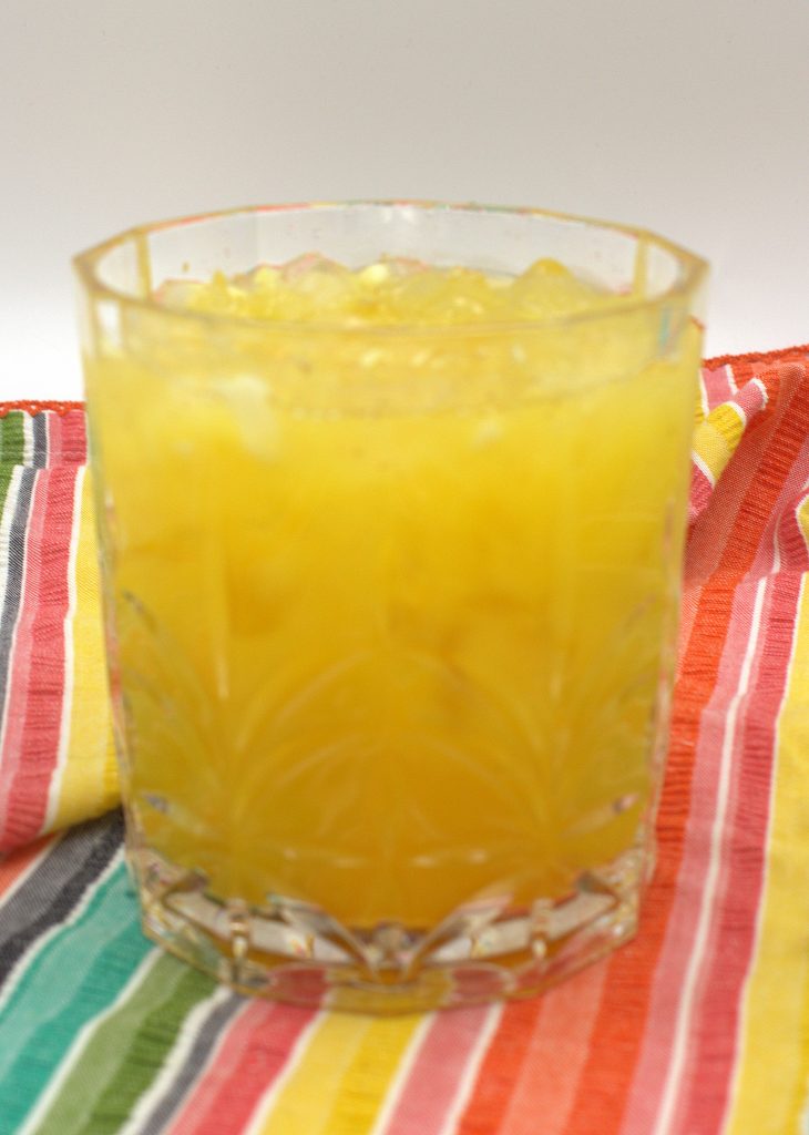 iced golden ginger drink tall