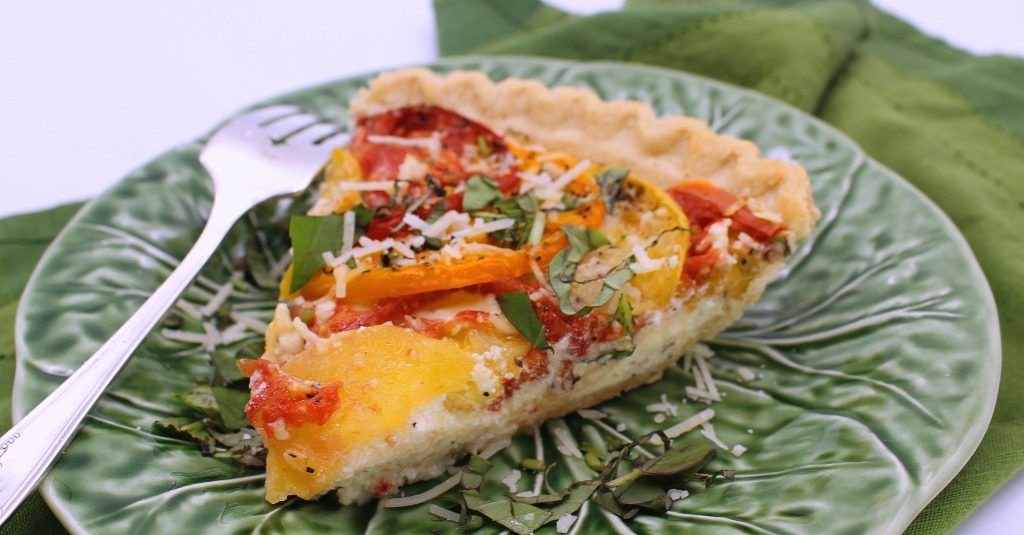 Fresh Tomato Ricotta Pie – Palatable Pastime Palatable Pastime