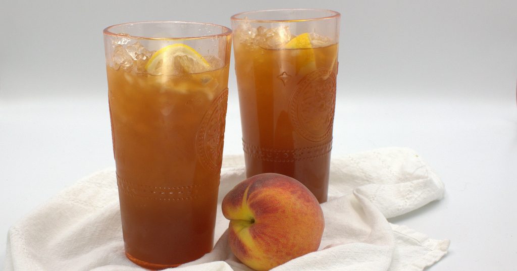 Fresh Peach Iced Tea – Palatable Pastime Palatable Pastime