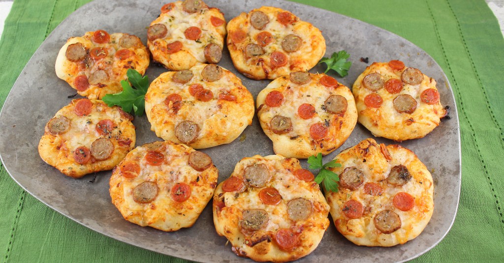 Mini Pizza Bites – Palatable Pastime Palatable Pastime