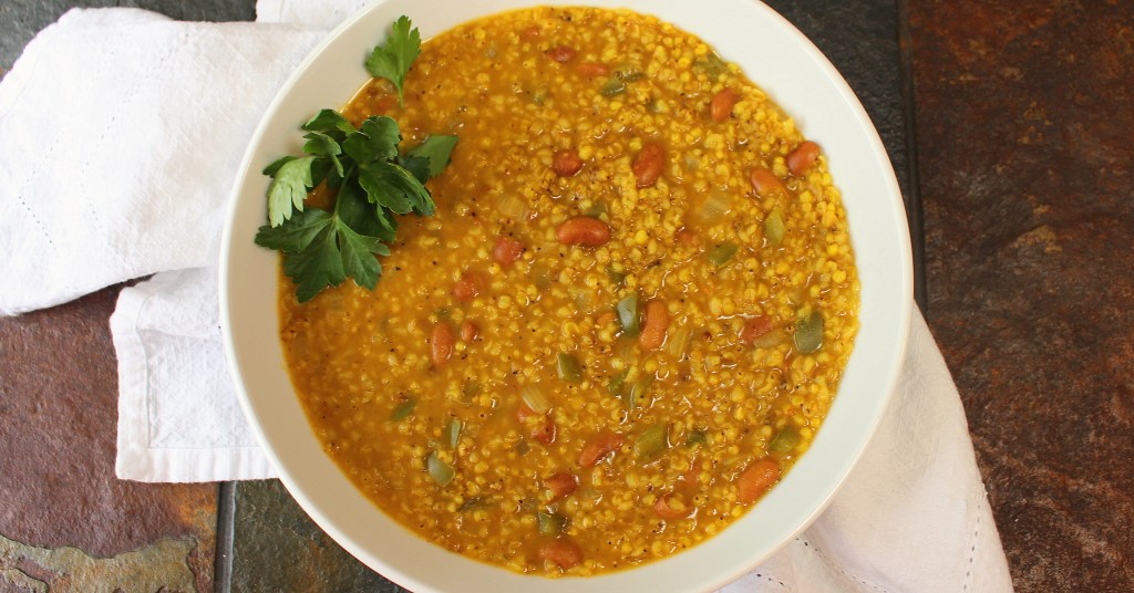 Lesotho Likhobe (African Bean and Grain Stew) – Palatable Pastime ...