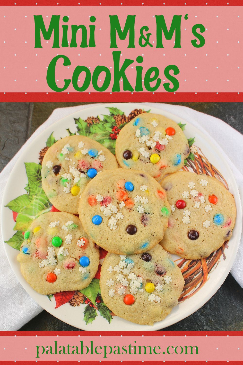 Mini M&M's Cookies pin – Palatable Pastime Palatable Pastime