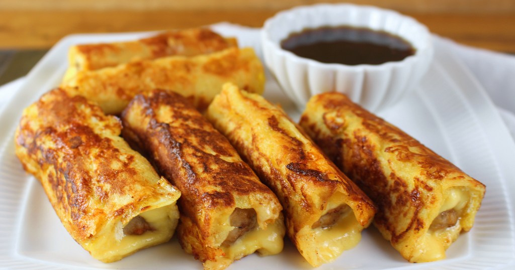 Sausage and Cheese French Toast Roll-Ups – Palatable Pastime Palatable ...
