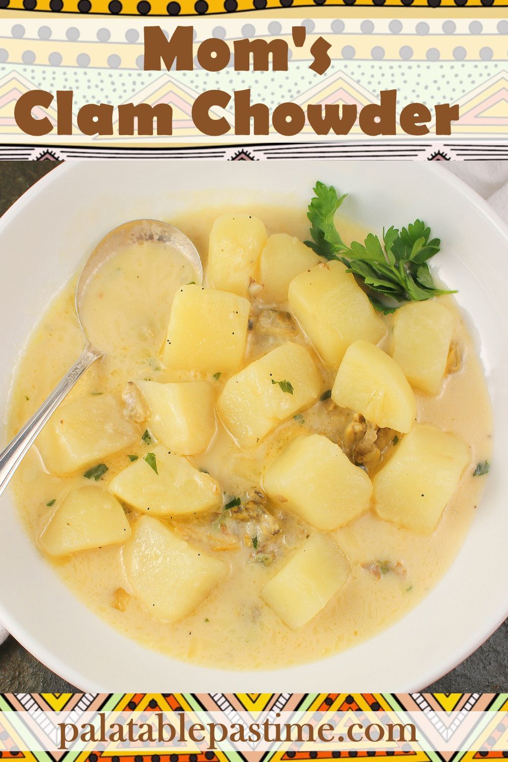 mom's clam chowder pin – Palatable Pastime Palatable Pastime