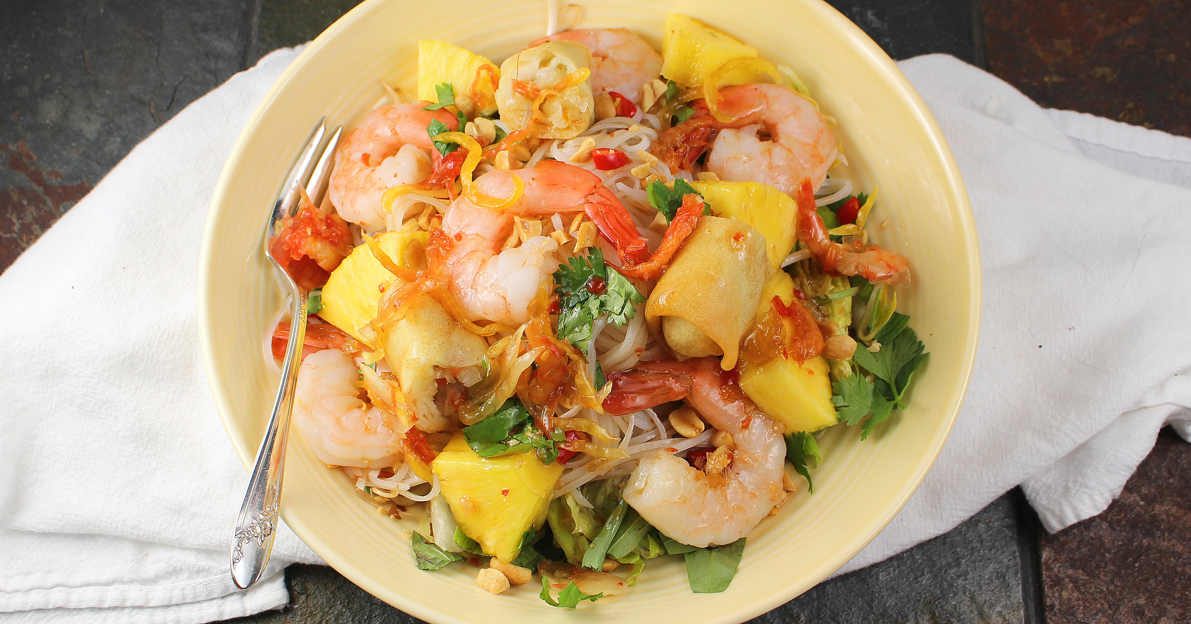 Shrimp, Papaya and Pineapple Salad – Palatable Pastime Palatable Pastime