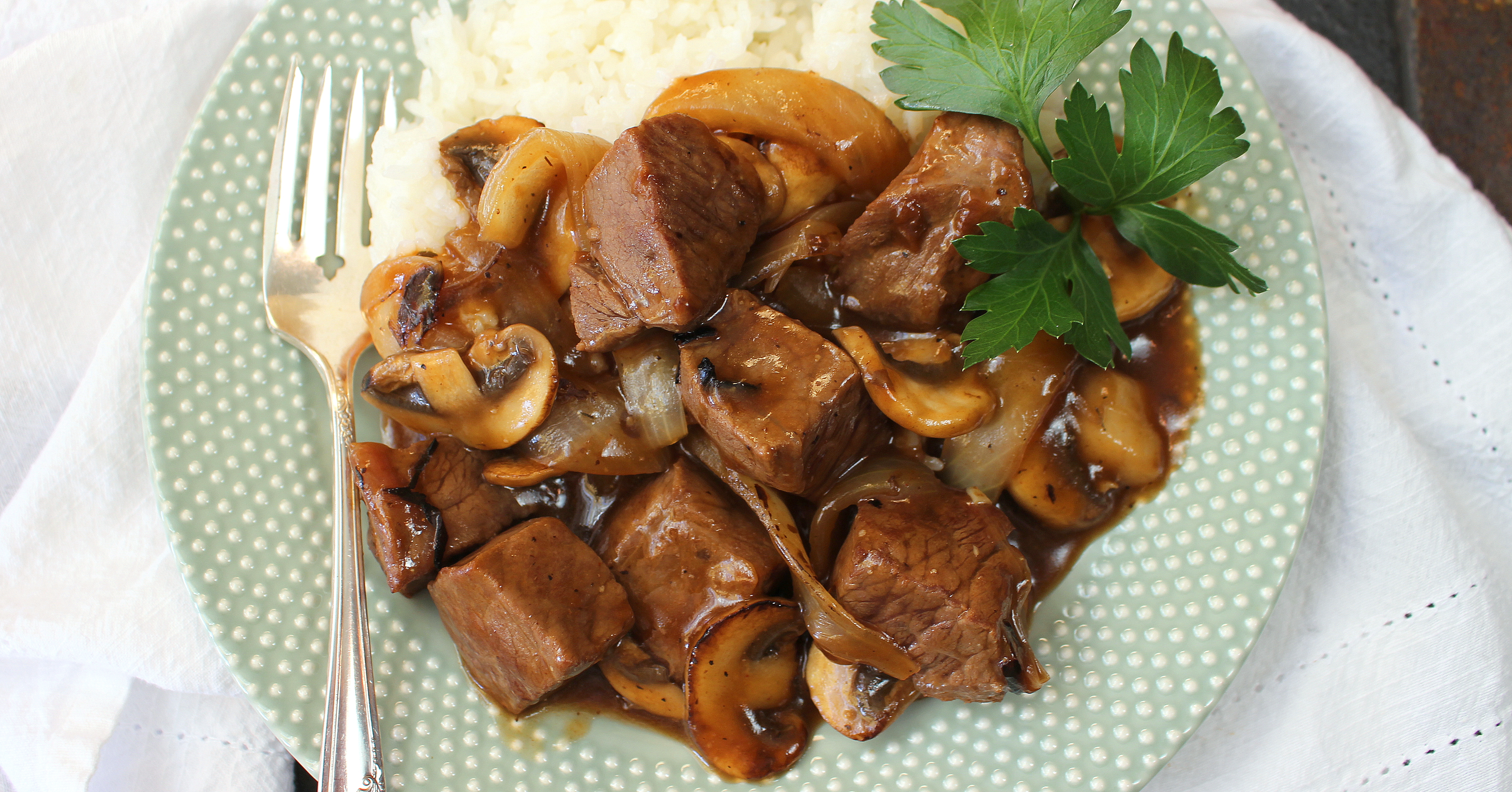 Beef Tips with Mushroom Gravy – Palatable Pastime Palatable Pastime