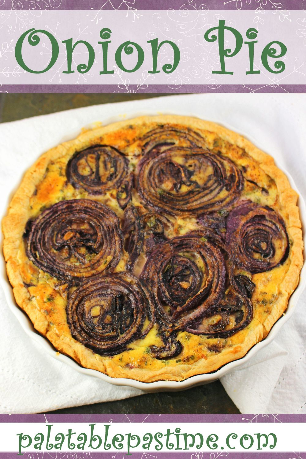 onion pie pin – Palatable Pastime Palatable Pastime